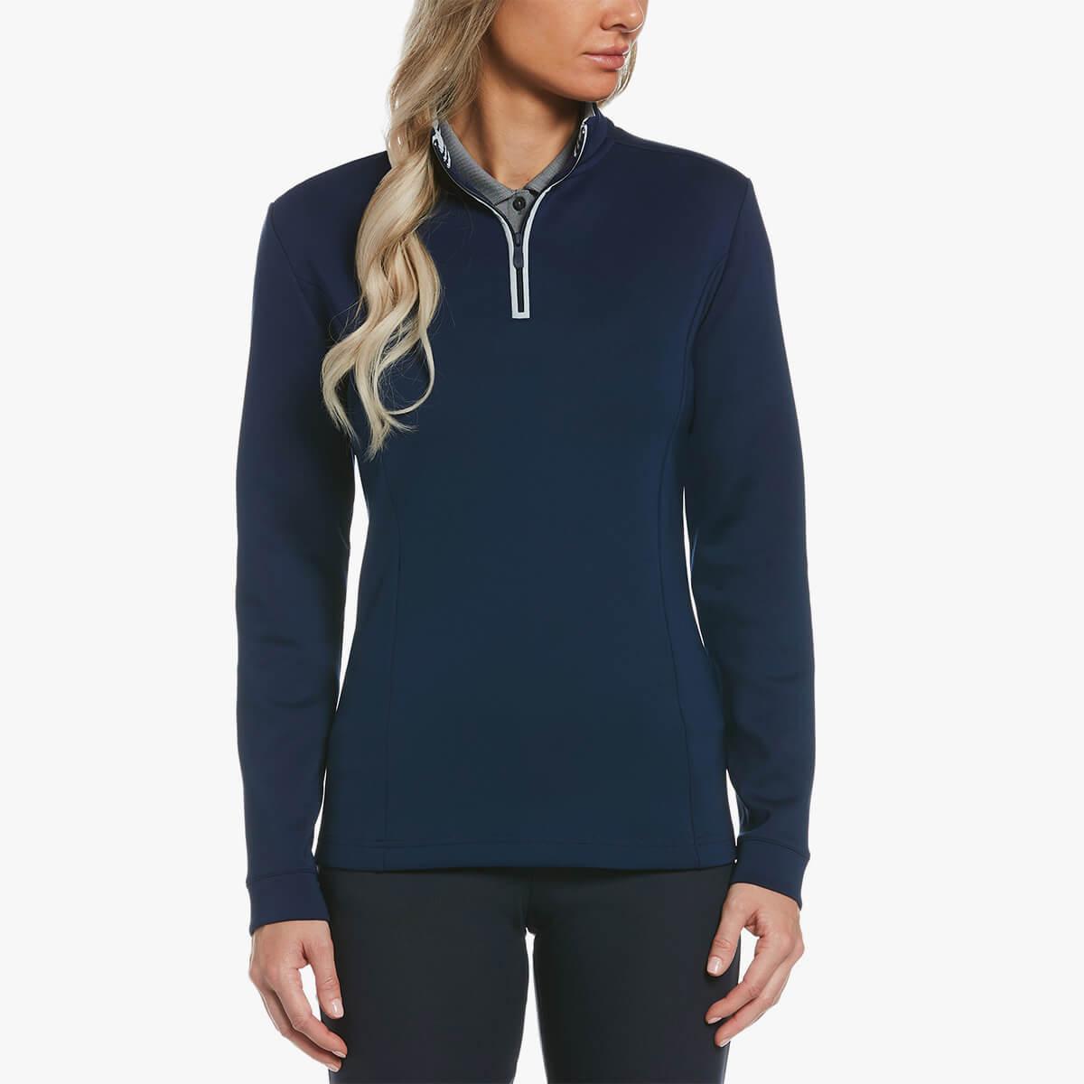 Original Penguin® Ladies' Clubhouse Mock Pullover Shirt | HALO Branded ...