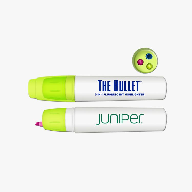 Liqui-Mark® The Bullet™ Twist Action 3-in-1 Highlighter | HALO Branded ...