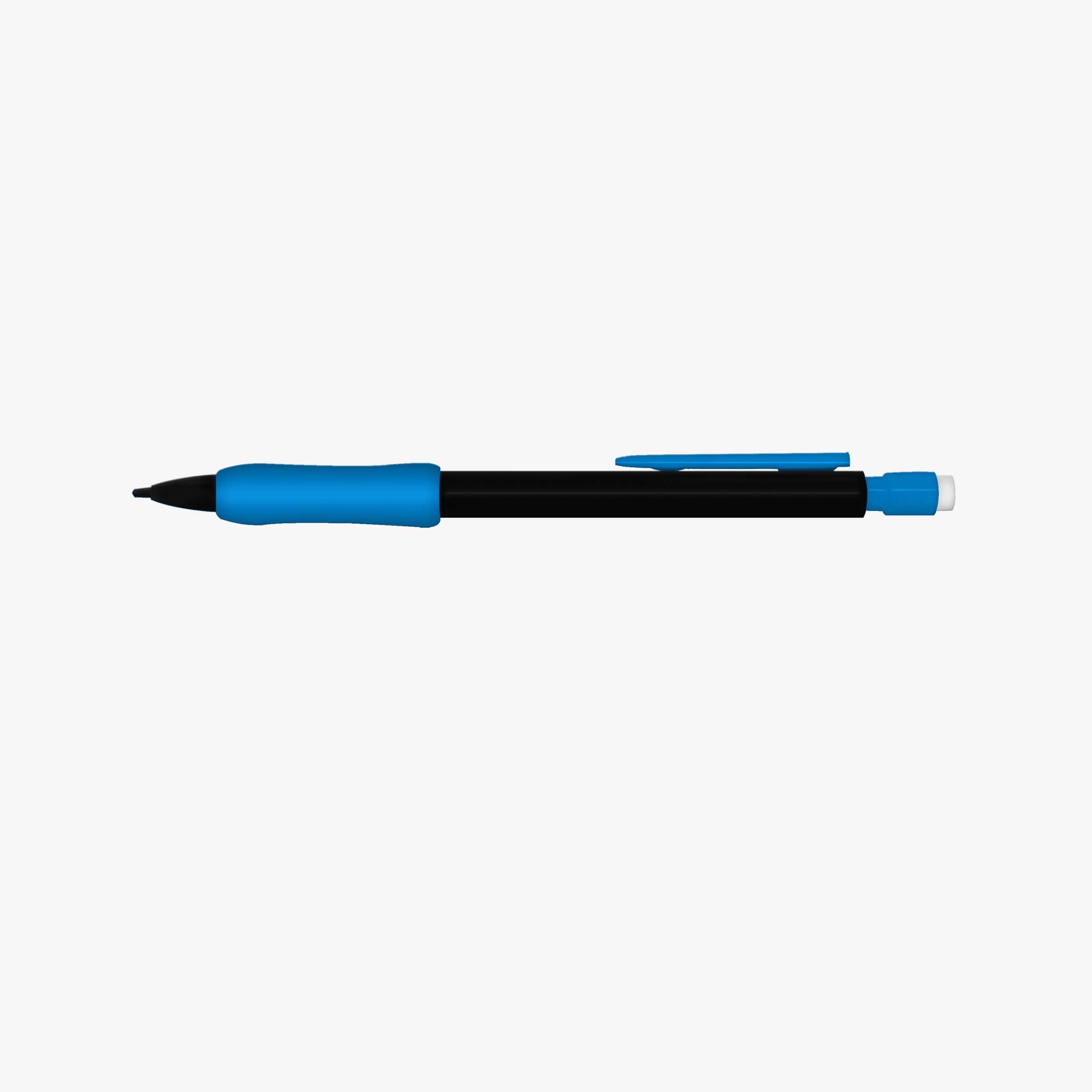 Liqui-Mark® Mechanical Pencil - Black Barrel With Rubber Grip | HALO ...