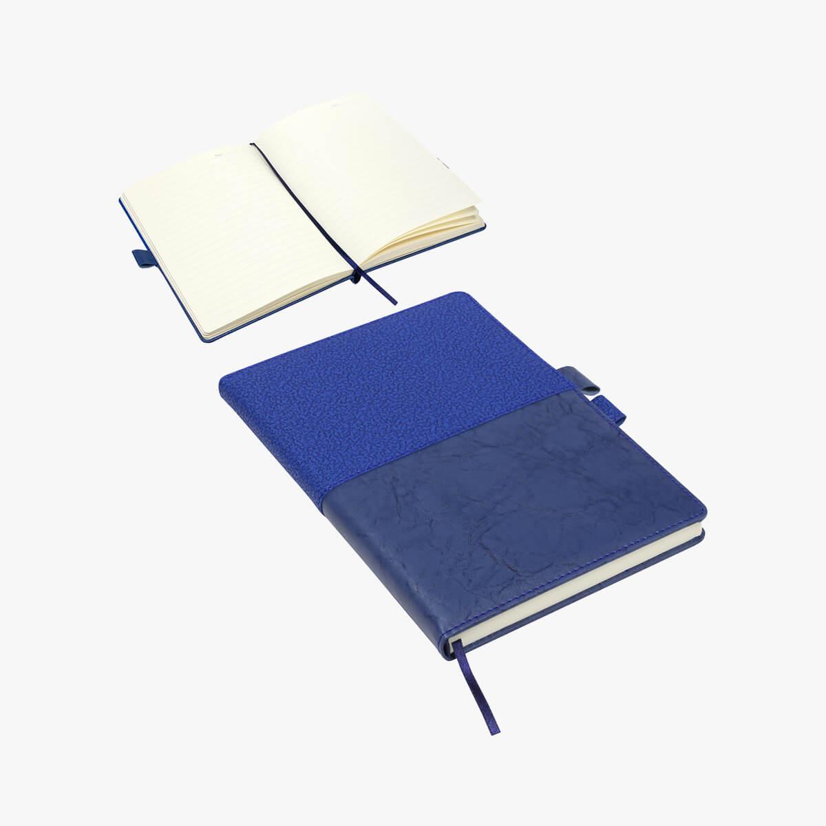 Quarry Textured Journal with Interlocking Pen Closure | HALO Branded ...