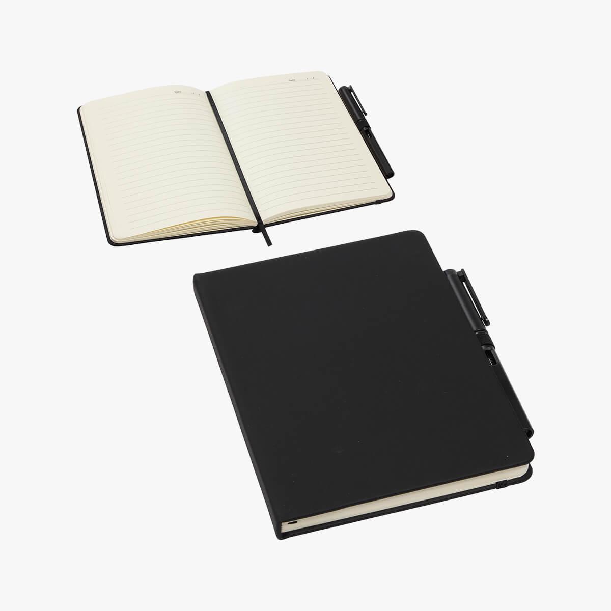 Quorum Soft Touch Journal with Matching Color Gel Pen | HALO Branded ...