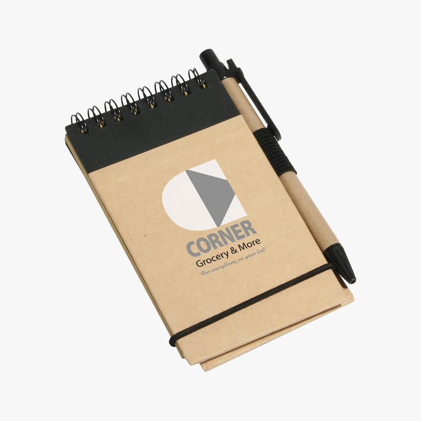 Think Green Recycled Notepad & Pen | HALO Branded Solutions