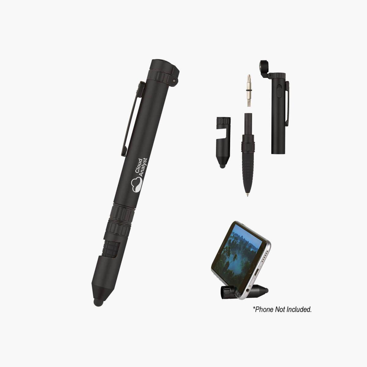 6-In-1 Quest Multi Tool Pen | HALO Branded Solutions