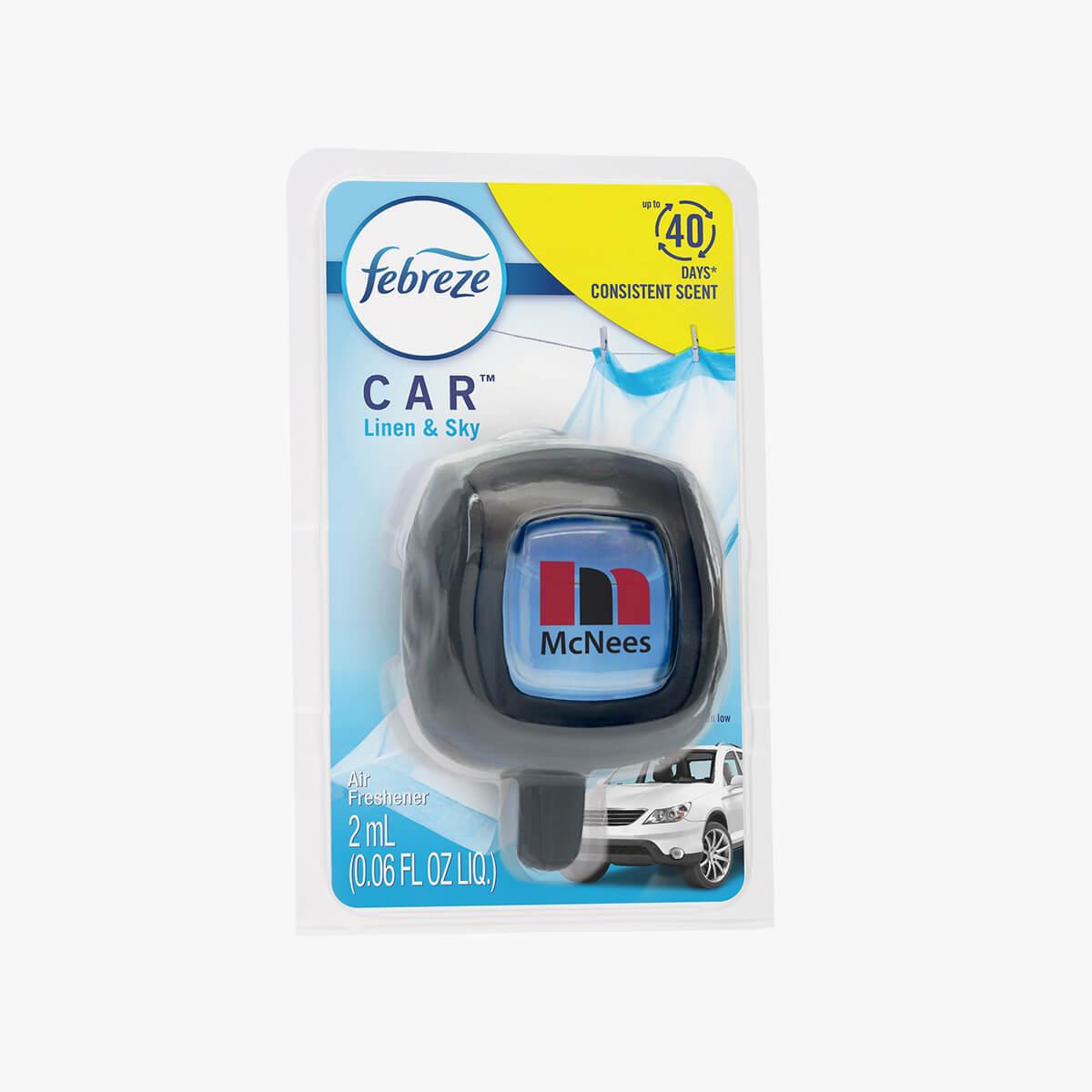 The Essentials Febreze® CAR™ Clamshell Clip | HALO Branded Solutions