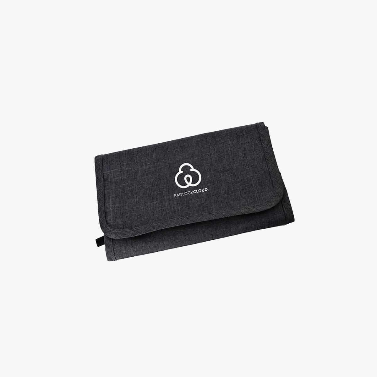 Folding Electronics Organizer Carrying Case | HALO Branded Solutions